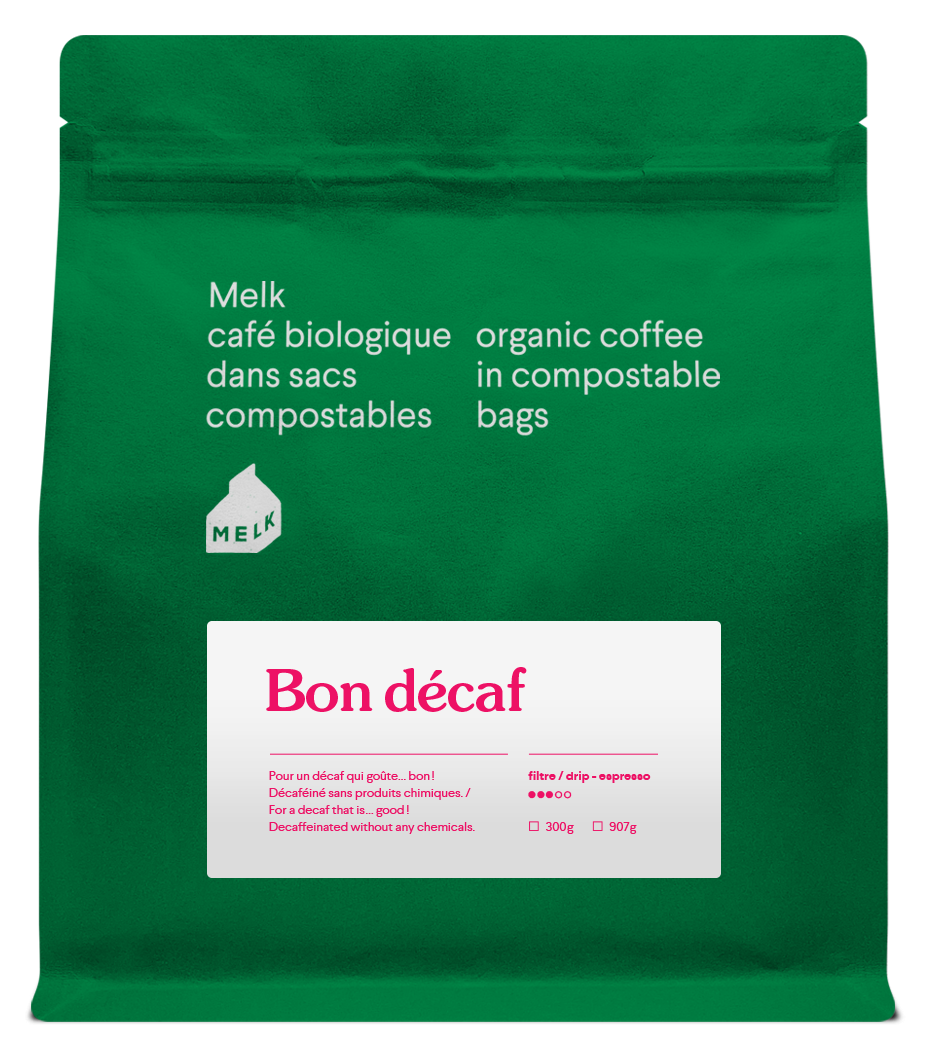 Bon Décaf | EcoCertifed Organic Decaf – Melk Cafe